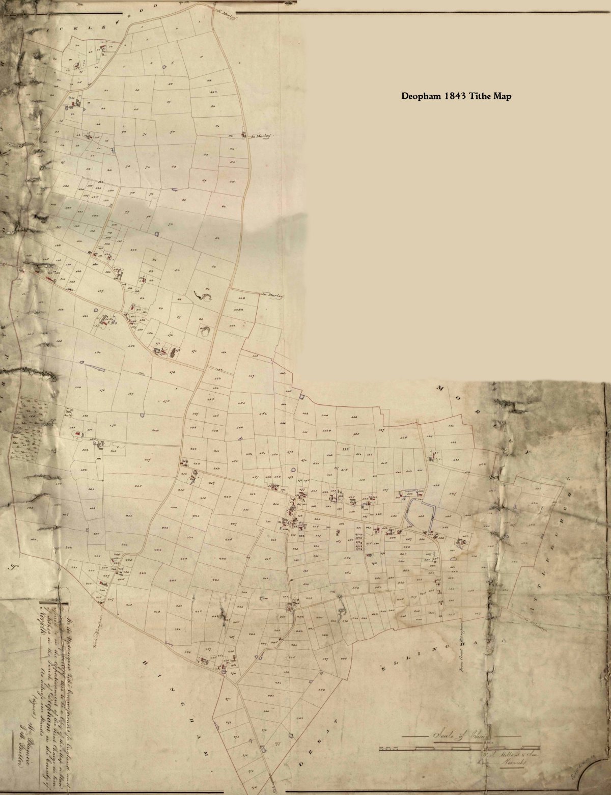 Maps – Deopham History