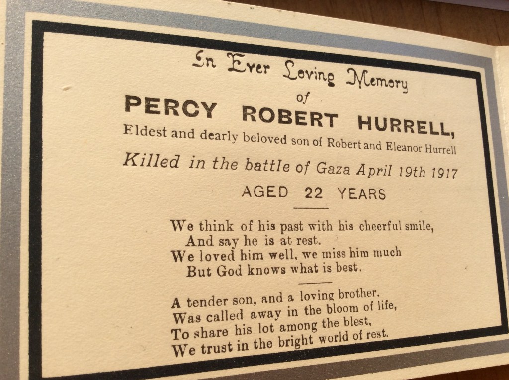Percy Robert Hurrell – Deopham History