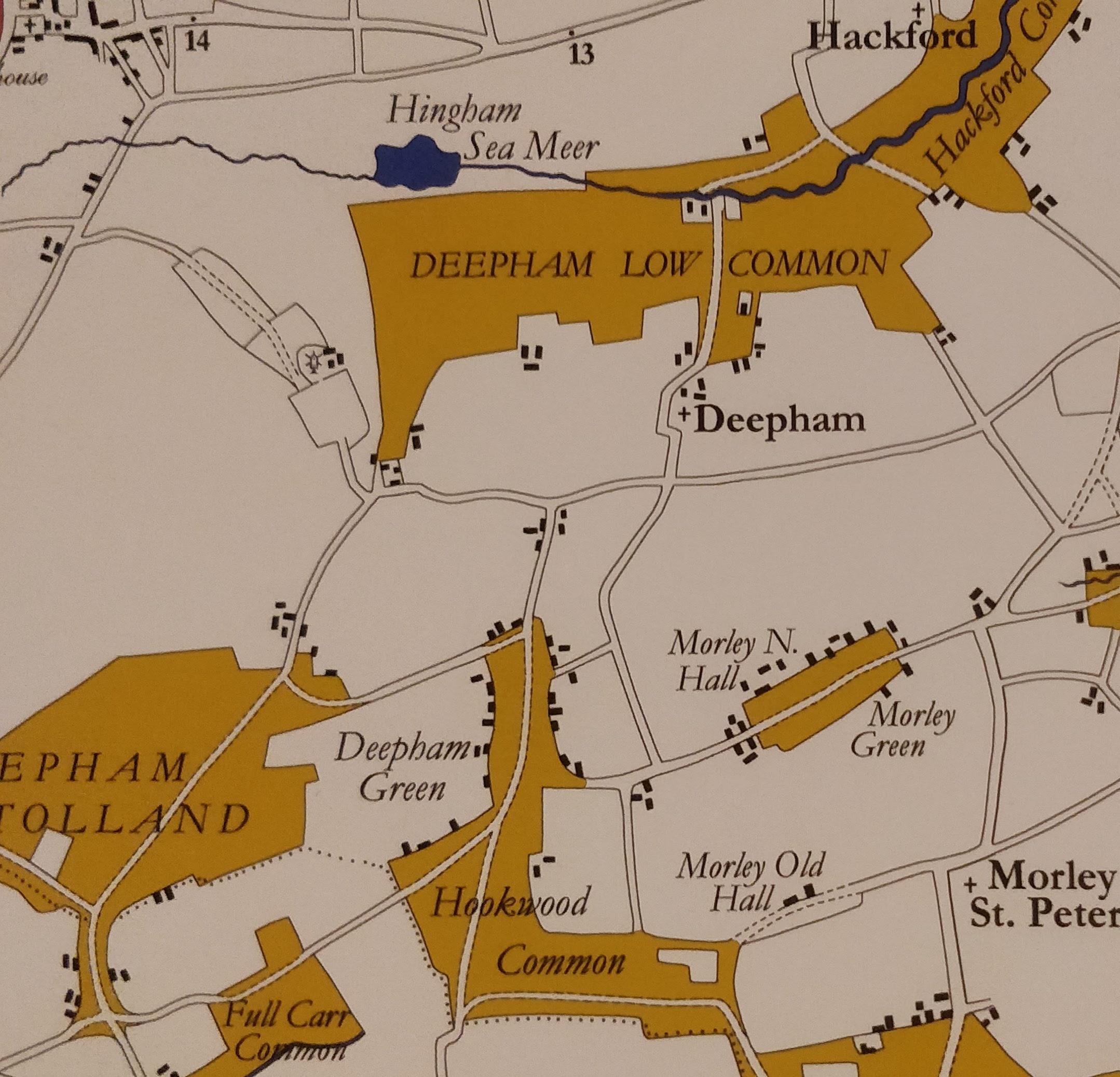 Enclosures Act 1812 – Deopham History